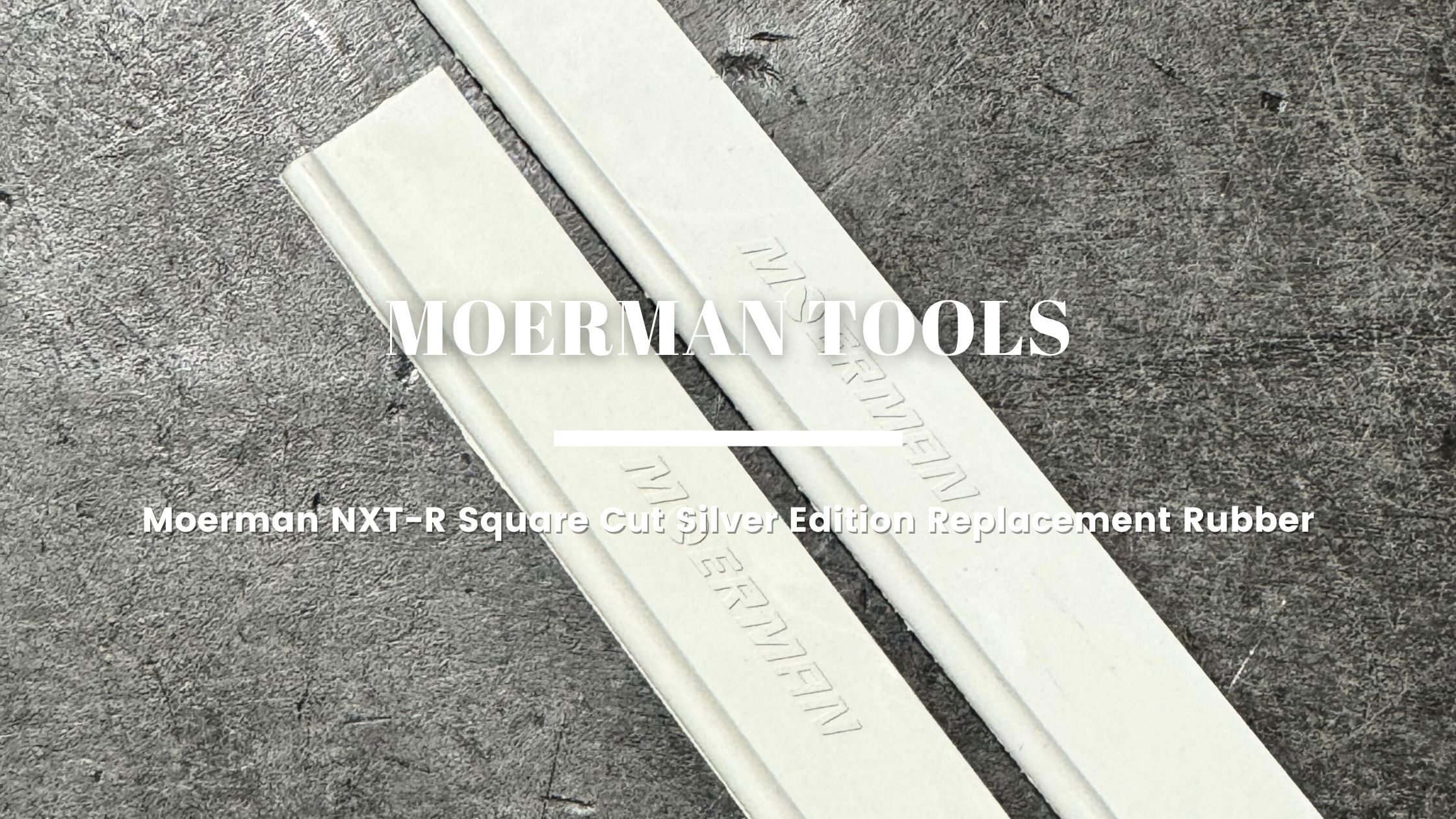New Innovative Moerman NXT-R Silver Edition Rubber - Detroit Sponge