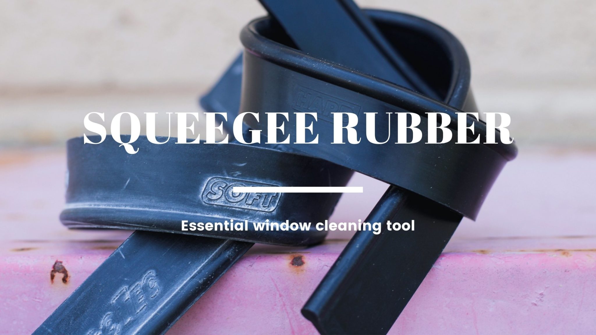 Rubbers- an essential window cleaning tool! – Detroit Sponge