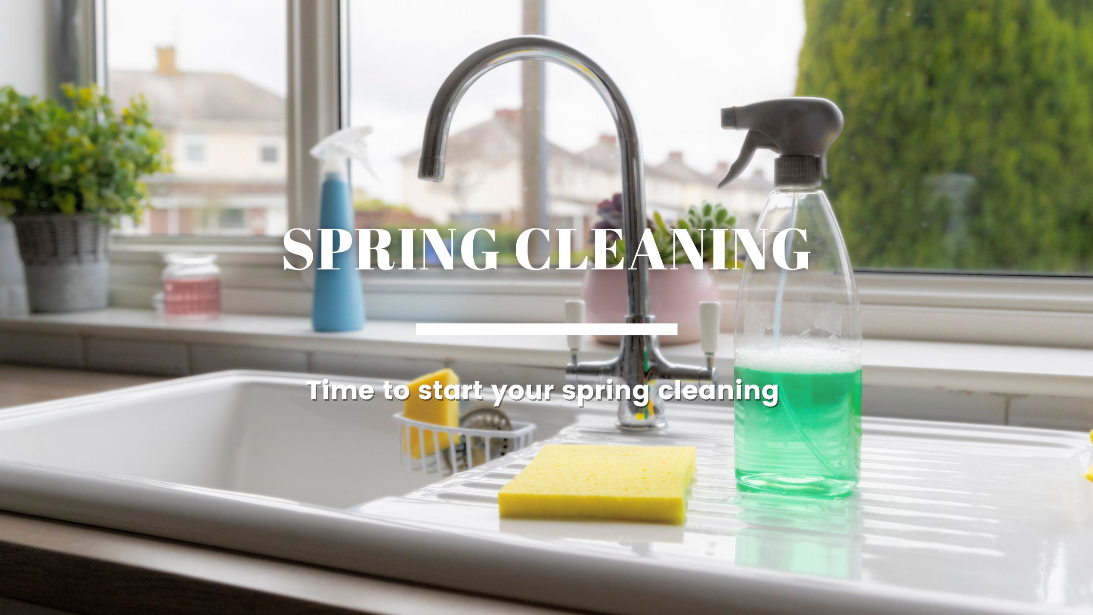 Time to Think about Spring Cleaning - Detroit Sponge