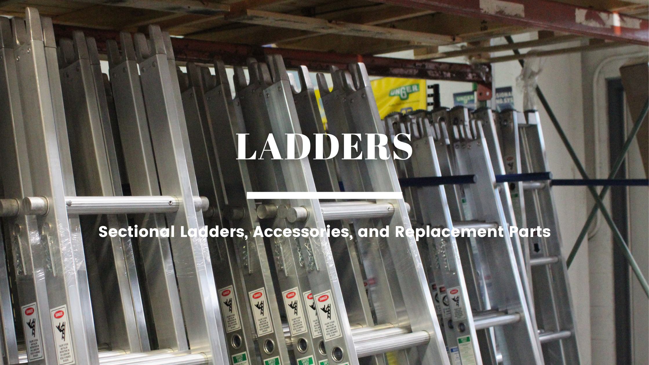 All About Ladders: Sectional Ladders, Accessories, and Replacement ...